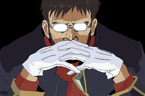 Create Meme Evangelion Shinji S Father From Evangelion Gendo Ikari