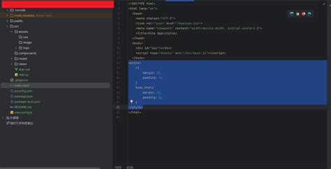 去除vue自带的边距 vue3 html 去除边距 csdn博客