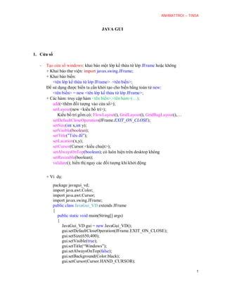 Javagui PDF