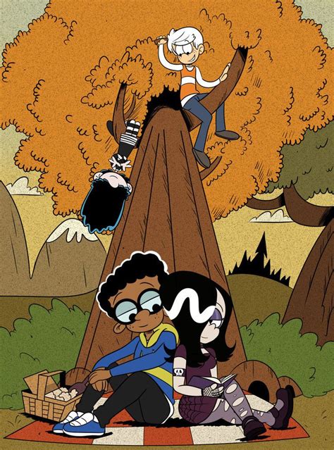 Clyde And Haiku Sitting In A Tree Together Loud House Characters Sonson Disney Concept Art