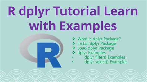 R Dplyr Tutorial Learn With Examples Spark By Examples