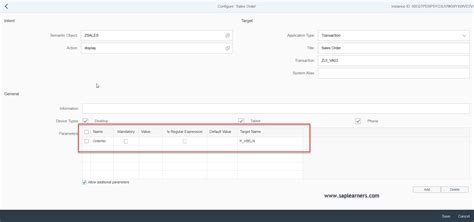 How To Call A GUI Transaction With Parameters In SAP Fiori