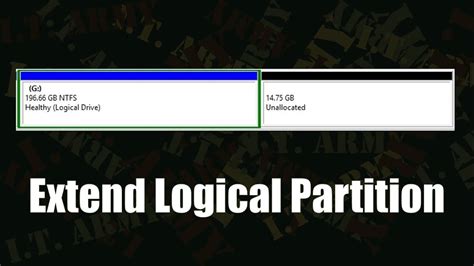 Extend Logical Partition YouTube