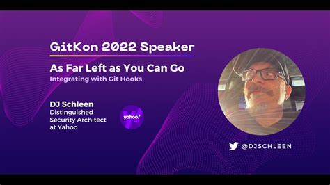 How To Use Git Hooks GitKon 2022 DJ Schleen Yahoo YouTube