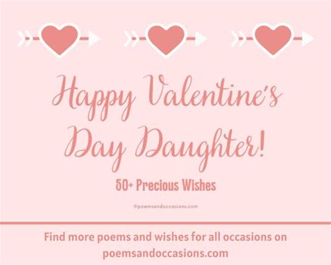 50 Precious Valentines Day Wishes For A Daughter Happy Valentines Day Daughter Valentine