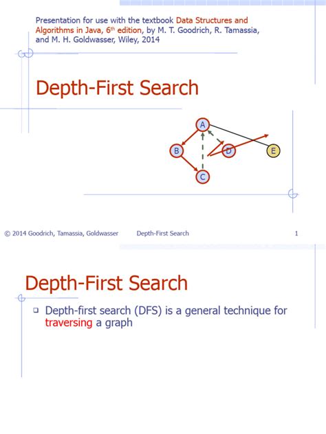 ch14 dfs pdf graph theory theoretical computer science