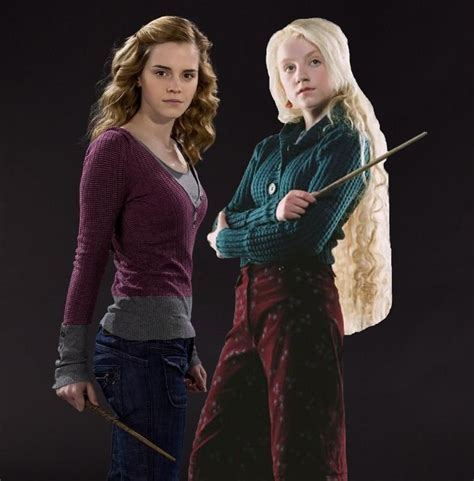 Luna Lovegood And Hermione Granger