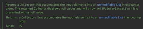 Java Collectors ToList Vs Collectors ToUnmodifiableList Vs Stream
