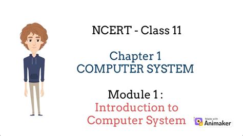 1 1 introduction computer system class 11 ncert computer science chapter 1 in 4 mins youtube
