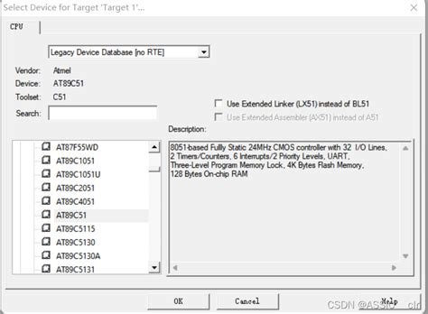 keil 5的第一个汇编程序c51（包括debug keil5创建51单片机工程汇编语言 csdn博客