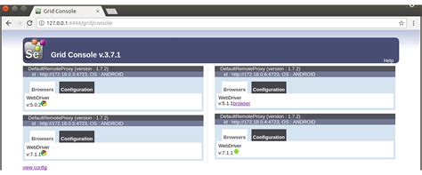 run appium server docker android