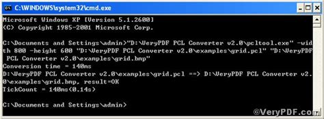 Convert Pcl To Bitmap And Set Page Size Via Command Line VeryPDF