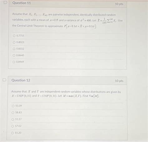 solved assume that x1 x2 … x145 are pairwise independent