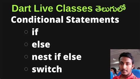 03 conditional statements in dart and flutter if else switch statements youtube