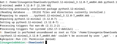 How To Install Python On Debian 12 Linux Genie