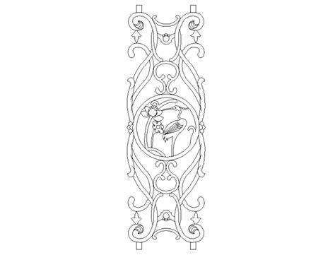 Wooden Railing Block Design Cad Drawing Details Dwg File Cadbull