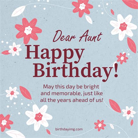 Free Happy Birthday Image For Aunt With Stars Birthdayimg