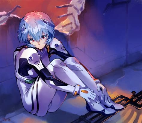 Ayanami Rei Neon Genesis Evangelion Drawn By Optionaltypo Danbooru