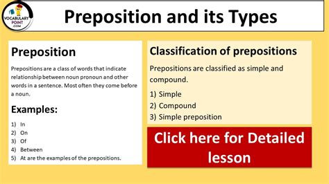 What Is Preposition Types Of Preposition Exercise On 59 OFF