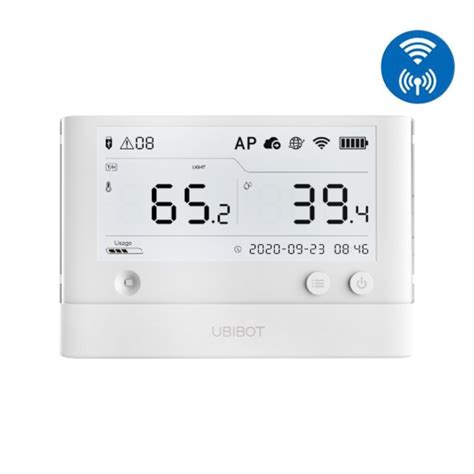 Ubibot WiFi Connected Data Logger With Temperature Humidity And