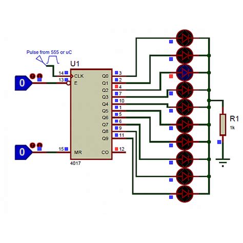 Ic 4017 Circuit Diagram