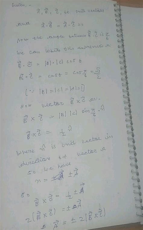 let vec a vec b vec c be three non coplanar vectors and vec r be any vector in space such