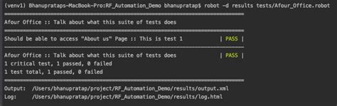 test automation using robot framework by bhanu p singh medium