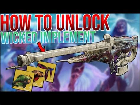 Destiny 2 How To Get Wicked Implement NEW Exotic Scout Rifle Season