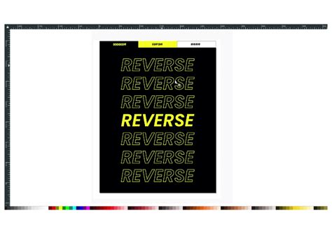 How To Create Stacked Text Poster Design In Inkscape Zakey Design