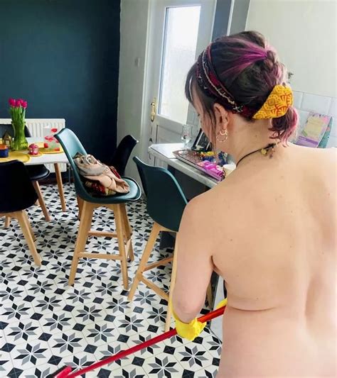 I M A Naked Cleaner And Sometimes Clients Join In It Makes Me Feel