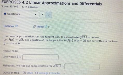 solved exercises 4 2 linear approximations and differentials