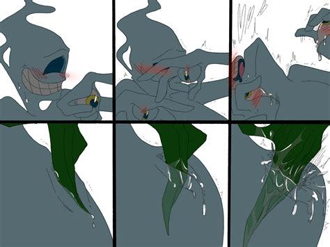 Rule 34 Ahegao Blind Specter Blush Cagney Carnation Cuphead Game Dripping Drooling