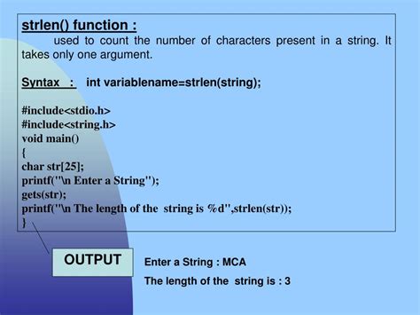 ppt string handling functions powerpoint presentation free download id 3279453