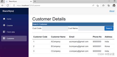 ASP NET Core 6 0 Blazor Server APP并使用MySQL数据库 blazor mysql CSDN博客