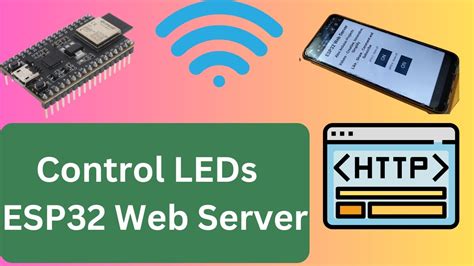 esp32 web server create your own web server for control led on off youtube