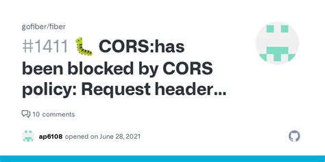 🐛 cors has been blocked by cors policy request header field token is not allowed by access
