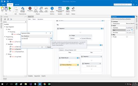 How To Delete Row From Excel Help Uipath Community Forum