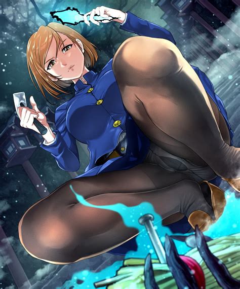 Rule 34 1girls Big Breasts Breasts Brown Eyes Brown Hair Feet Female Hanamasa Ono Jujutsu