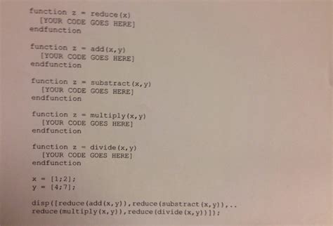 write program using scilab or math lab