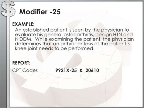 the in s and out s of coding with modifiers
