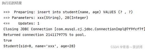 mybatis 在 insert 插入操作后返回主键 id mybatis返回insert返回主键id csdn博客