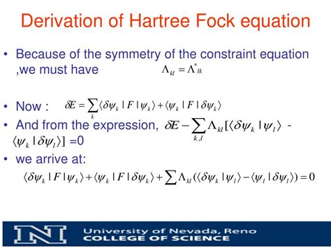 ppt restricted and unrestricted hartree fock method powerpoint presentation id 1303678