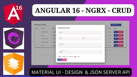 Angular CRUD Action Using NGRX Pattern And Material UI Design Angular
