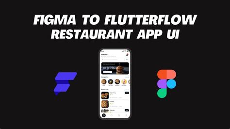 Figma To Flutterflow Restaurant App In 11 Minutes YouTube