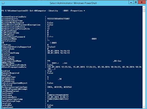 get adcomputer find computer details in active directory with powershell windows os hub