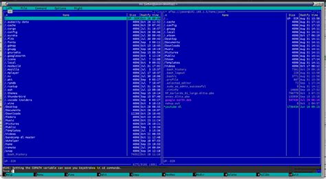 How To Move Files From One Machine To Another With Midnight Commander