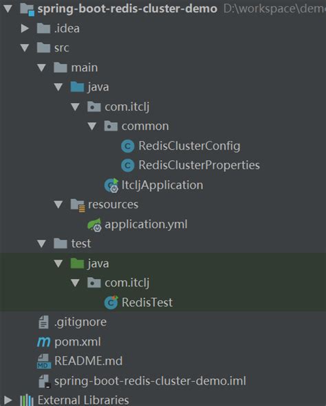 spring boot redis cluster简单整合例子 demo例子集 博客园