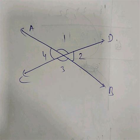 if two lines intersect prove that the vertically opposite angles are equal