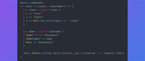 converting a javascript react app to a rescript react app dev community