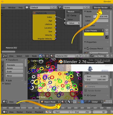 Materials Can Particle Object Color And Alpha Be Controlled By